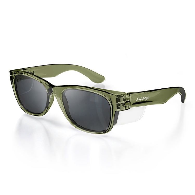 Safe Style CGRP100 Classics Green Frame /Polarised UV400 Safety Glasse