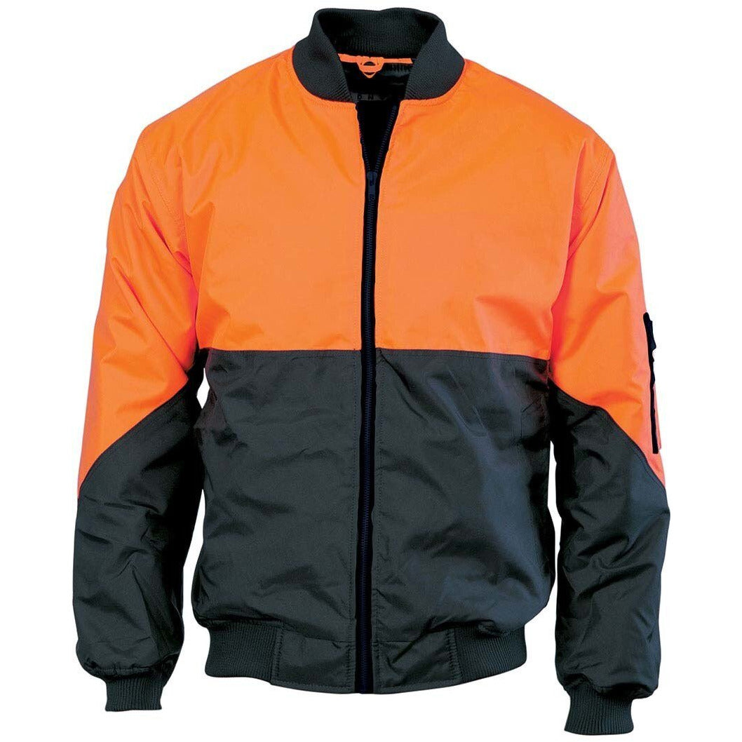 HiVis Two Tone Bomber Jacket 3761|Tone Bomber Jacket 3761|dncdirect
