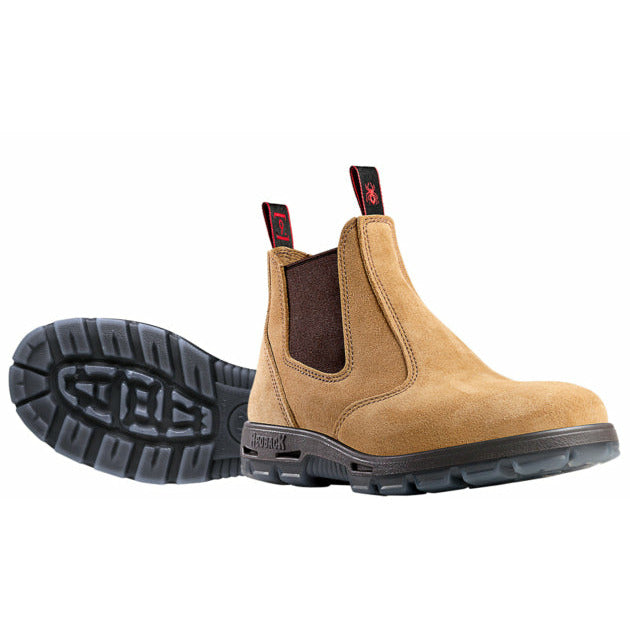 Redback UBBA Non-Safety Suede Work Boot Sand | DNC Direct
